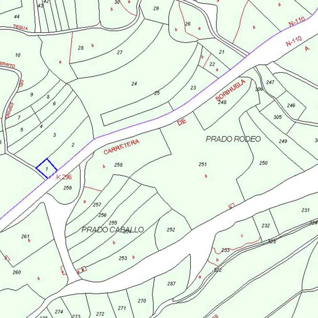 Regularización Catastral parcelas, deslindes y temas judiciales